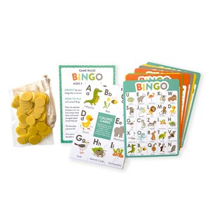 Alphabet ABC Bingo Game for Kids - Etsy