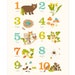 ABC 123 Woodland Wall Art Set Forest Nursery Art for Kids - Etsy