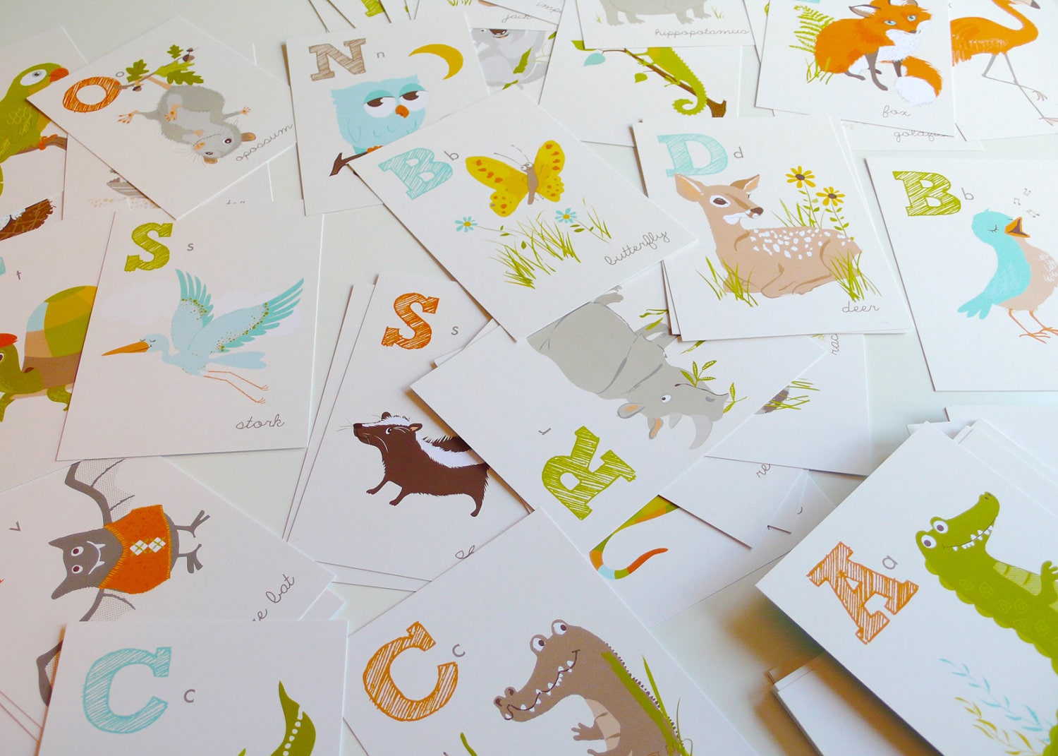 ABC Card R is for Ray ABC Wall Art Alphabet Flash Cards - Etsy