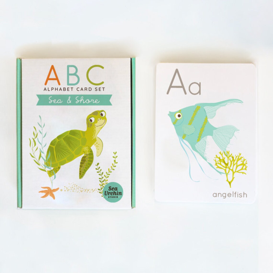 ABC Card Set Sea & Shore - Etsy