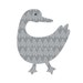Duck Looking Back Applique Template | PDF Applique Pattern | Applique ...