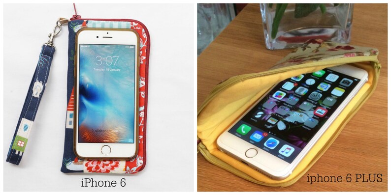 IPhone Wristlet Pattern | PDF Sewing Pattern | Bag Sewing Pattern ...