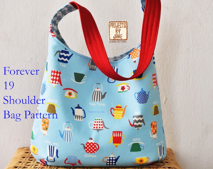 Messenger Bag PDF Sewing Pattern PDF Bag Pattern Large Bag Pattern ...