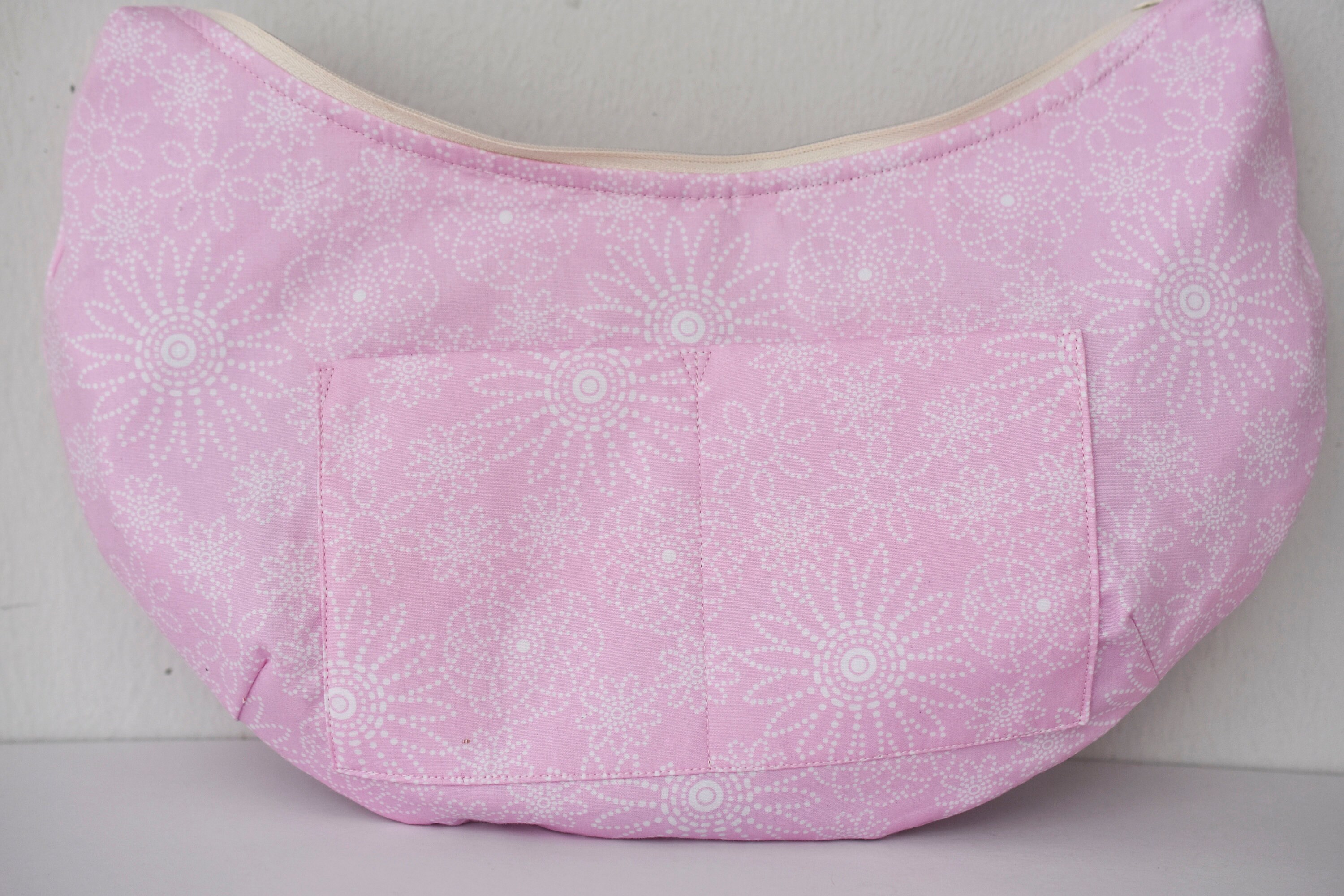 The Crescent Bag Pattern Zippered Curvy Bag Sewing Pattern | Etsy