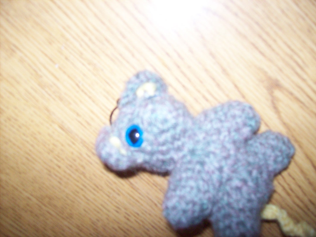 Key Chain Mouse. Little Grey Plushie Mouse - Etsy