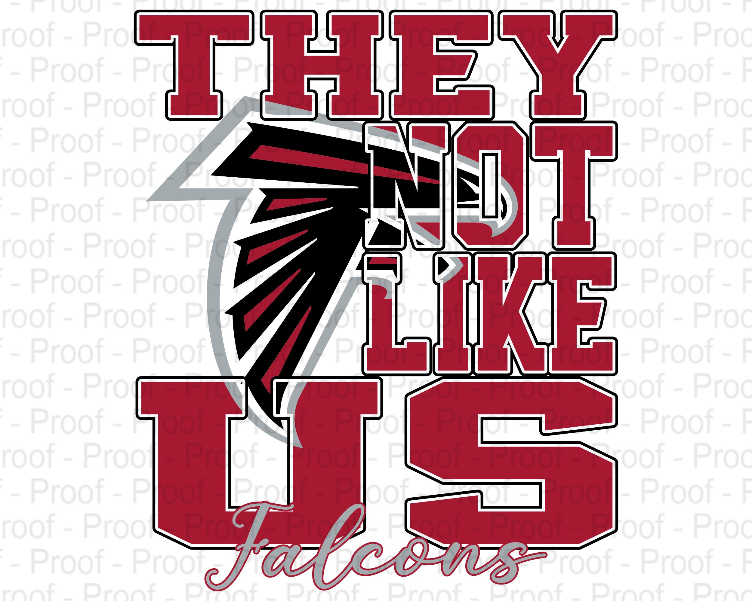Falcons PNG, Falcons They Not Like Us PNG, Falcons Football PNG ...