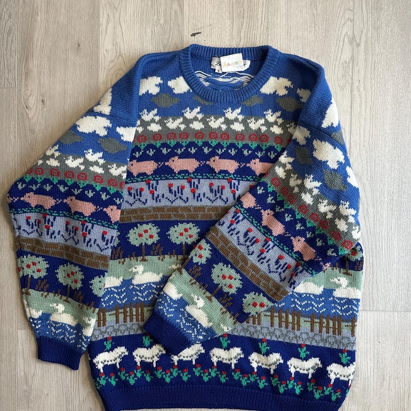 Funky Sweater - Etsy