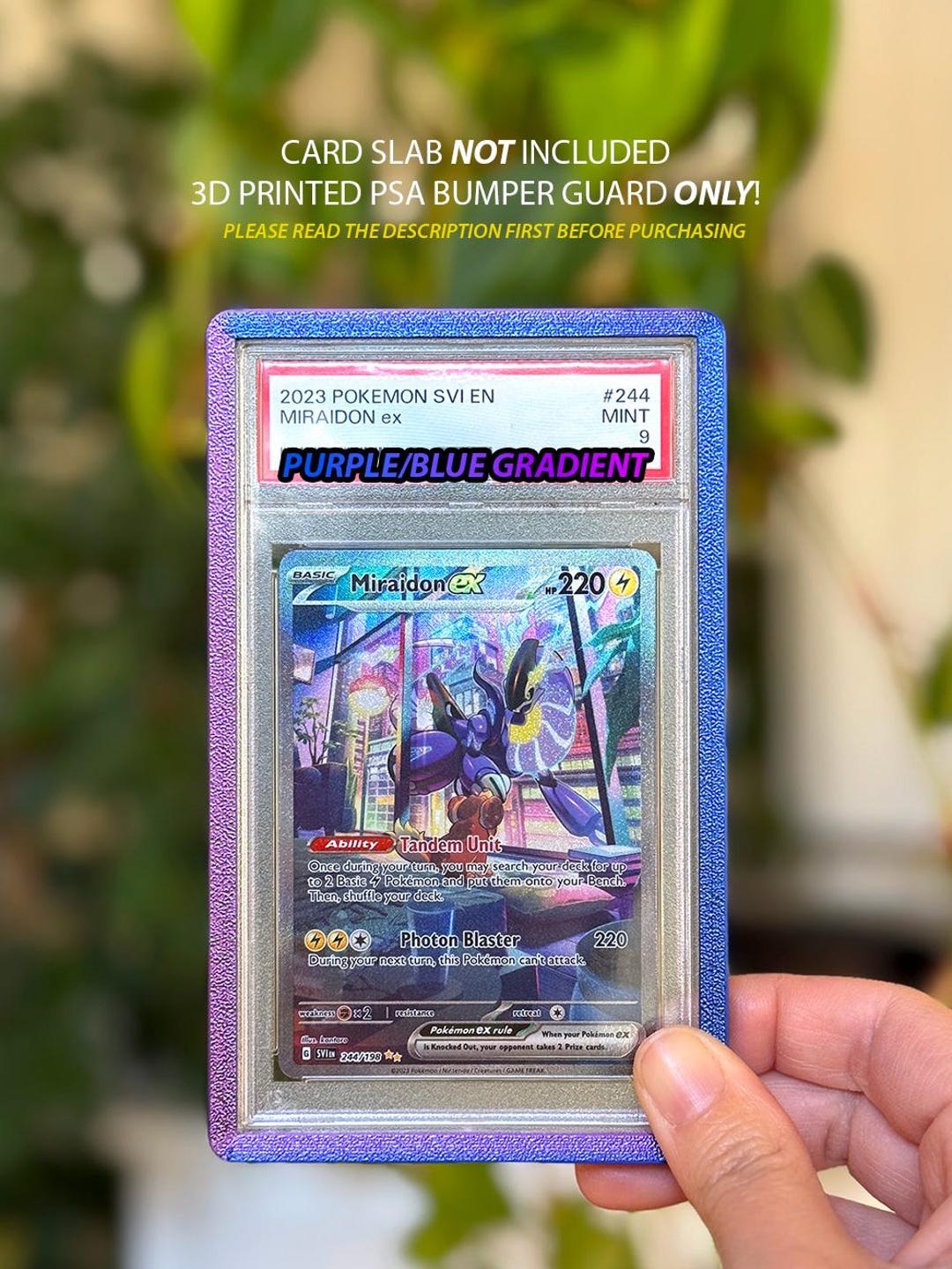 Graded Card Slab Bumper, PSA Slab Bumper, Slab Bumper Protector - Etsy