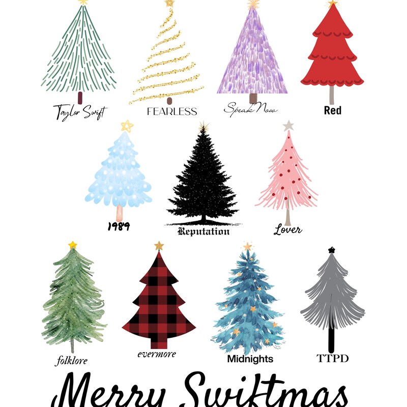 Swiftmas Svg - Etsy