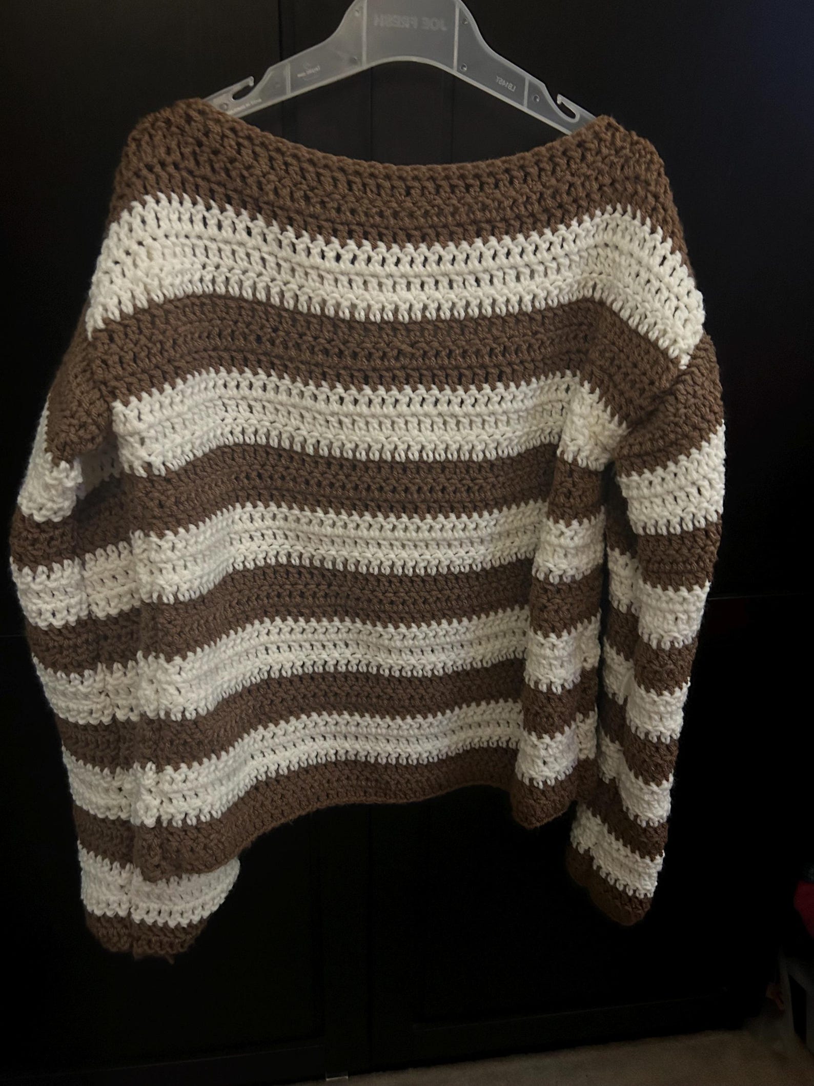 Beginner Striped Crochet Sweater Pattern - Etsy