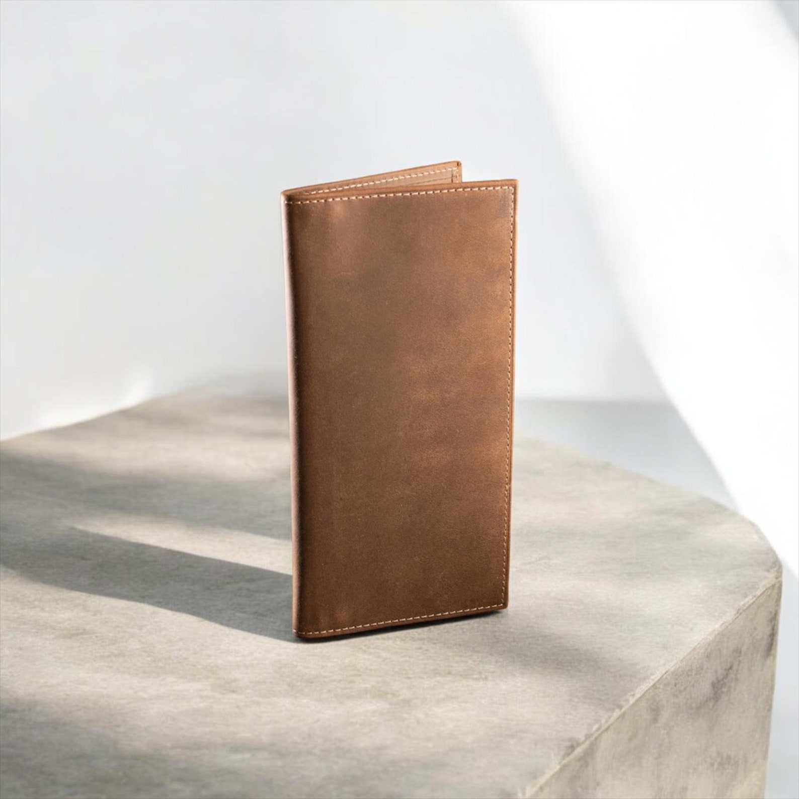 Personalized Checkbook Cover, Special Gift W103, Genuine Leather ...