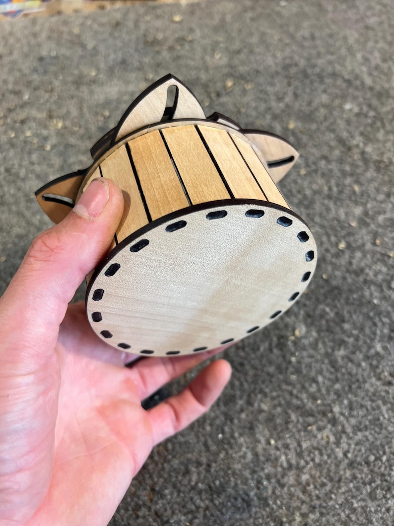 Laser Cut Iris Box | Mechanical Gift Box Template Svg Eps Pdf | DIY ...