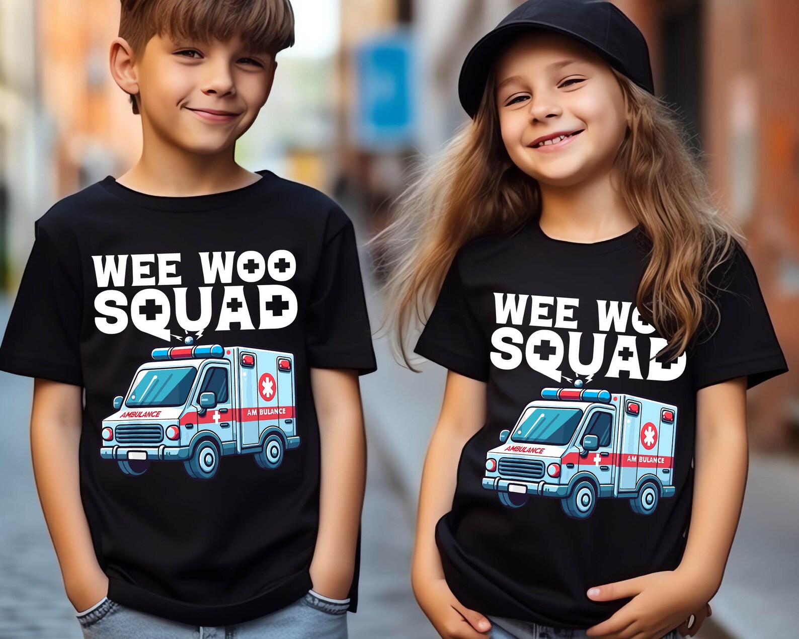 Wee Woo Squad Png Svg, AMR Funny EMS EMT Paramedic Png, Ambulance ...