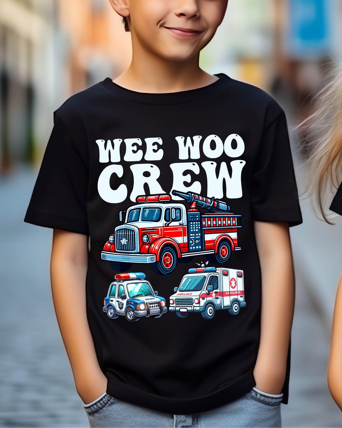 Wee Woo Crew Png, Ambulance Png, Police Car Png, Firefighter Png for ...