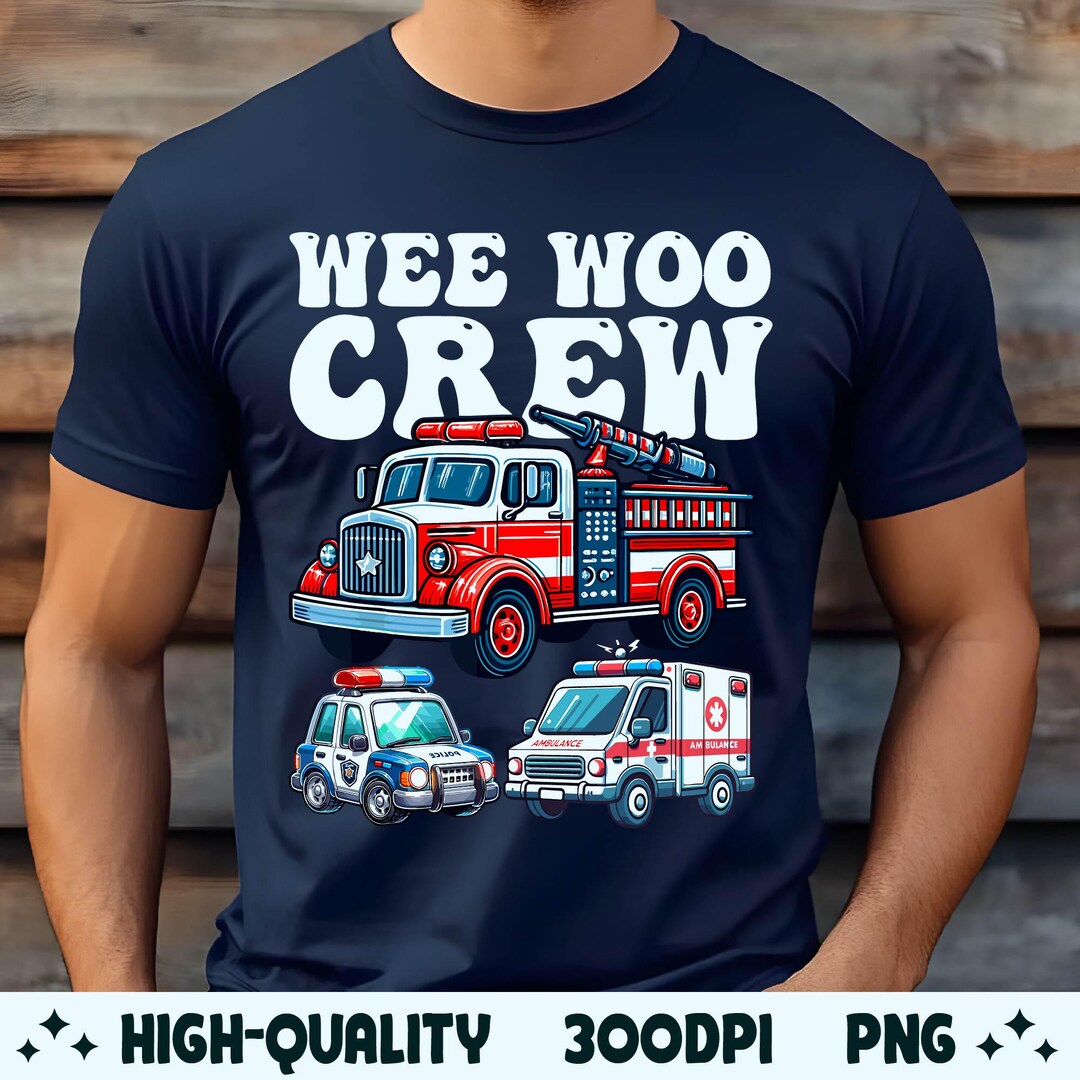 Wee Woo Crew Png, Ambulance Png, Police Car Png, Firefighter Png for ...