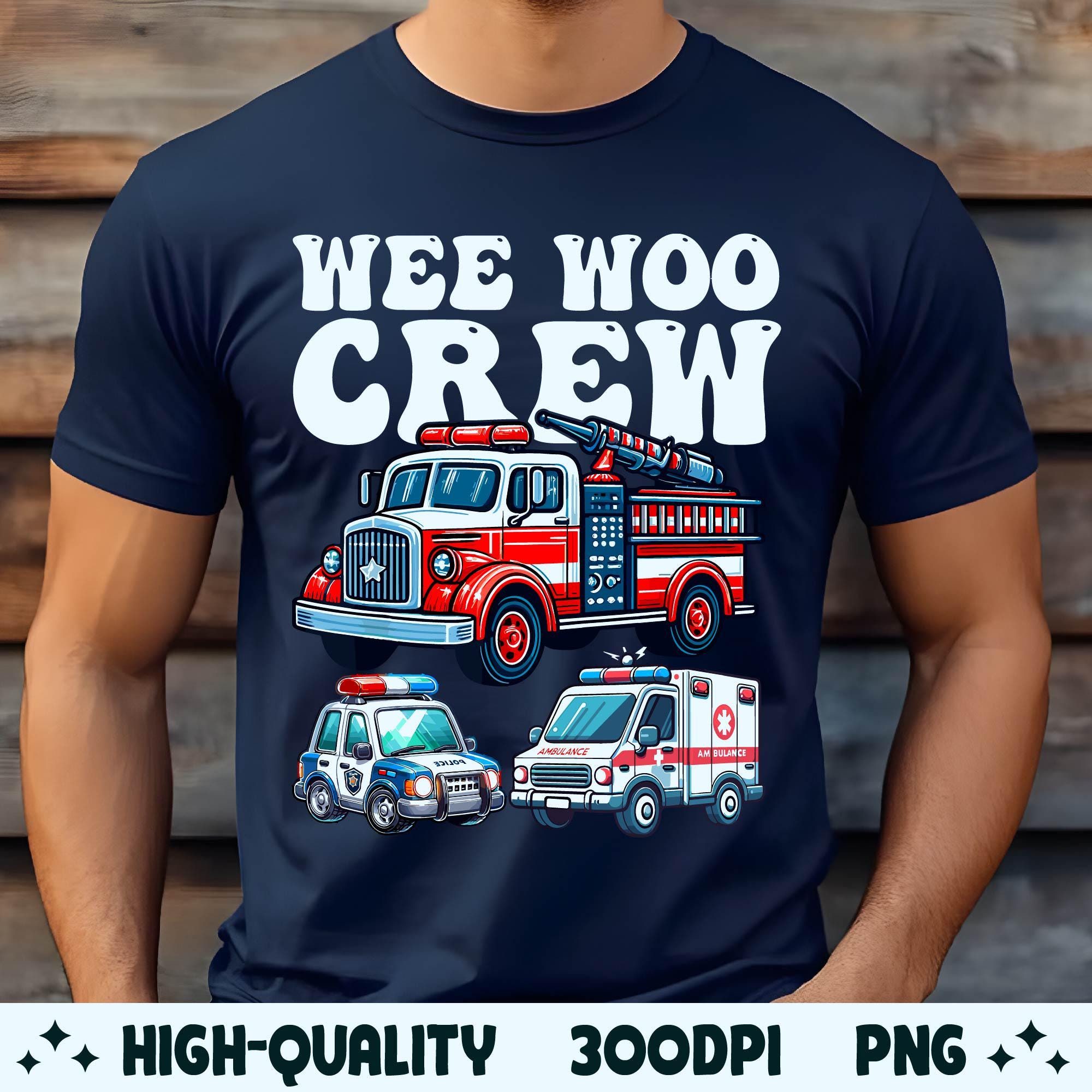 Wee Woo Crew Png, Ambulance Png, Police Car Png, Firefighter Png for ...