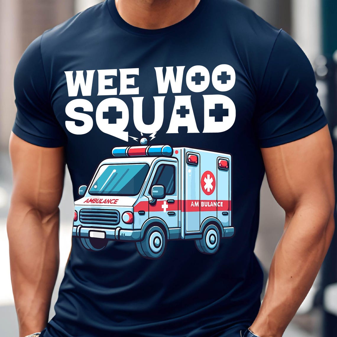 Wee Woo Squad Png Svg, AMR Funny EMS EMT Paramedic Png, Ambulance ...