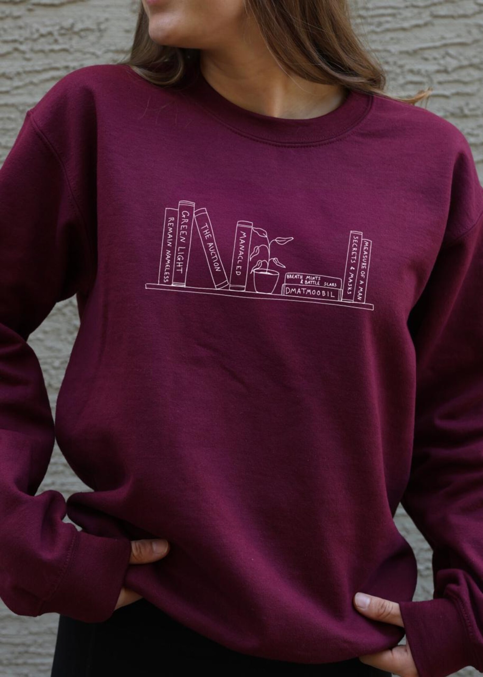 Dramione Fanfic Crewneck, Dramione Fanfic Bookshelf Drawing, Dramione ...
