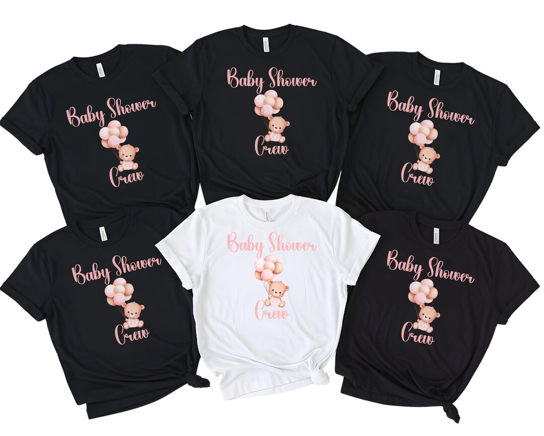 Baby Shower Crew Shirt, Baby Shower Shirt, Baby Shower Party Shirt ...