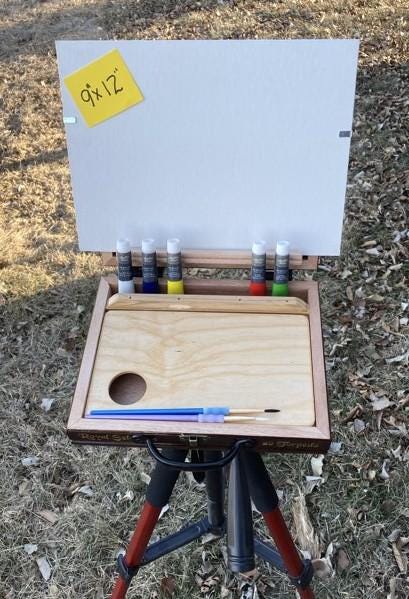 Pochade Field Box Made From Repurposed Cigar Box #51 - Etsy