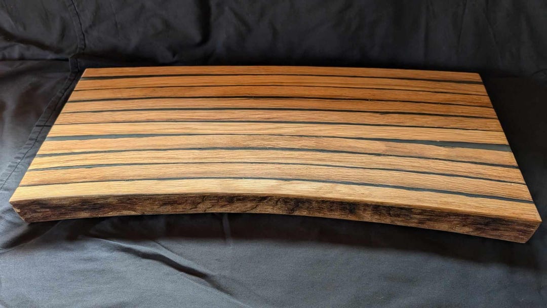 Whiskey Barrel Stave Cutting Board - Etsy