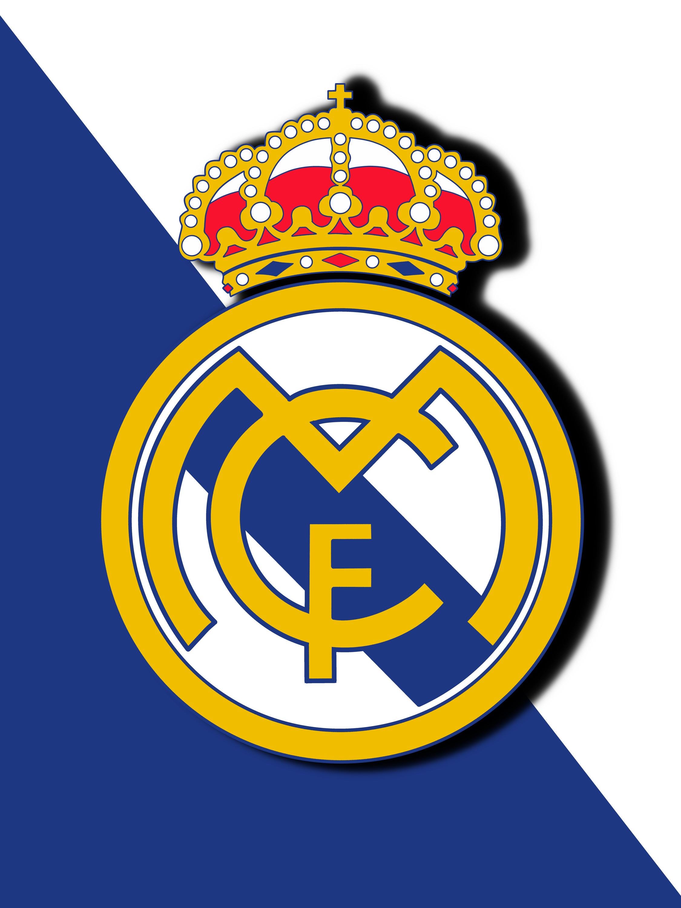 Real Madrid Logo Poster | Minimalist Football Wall Art - Etsy