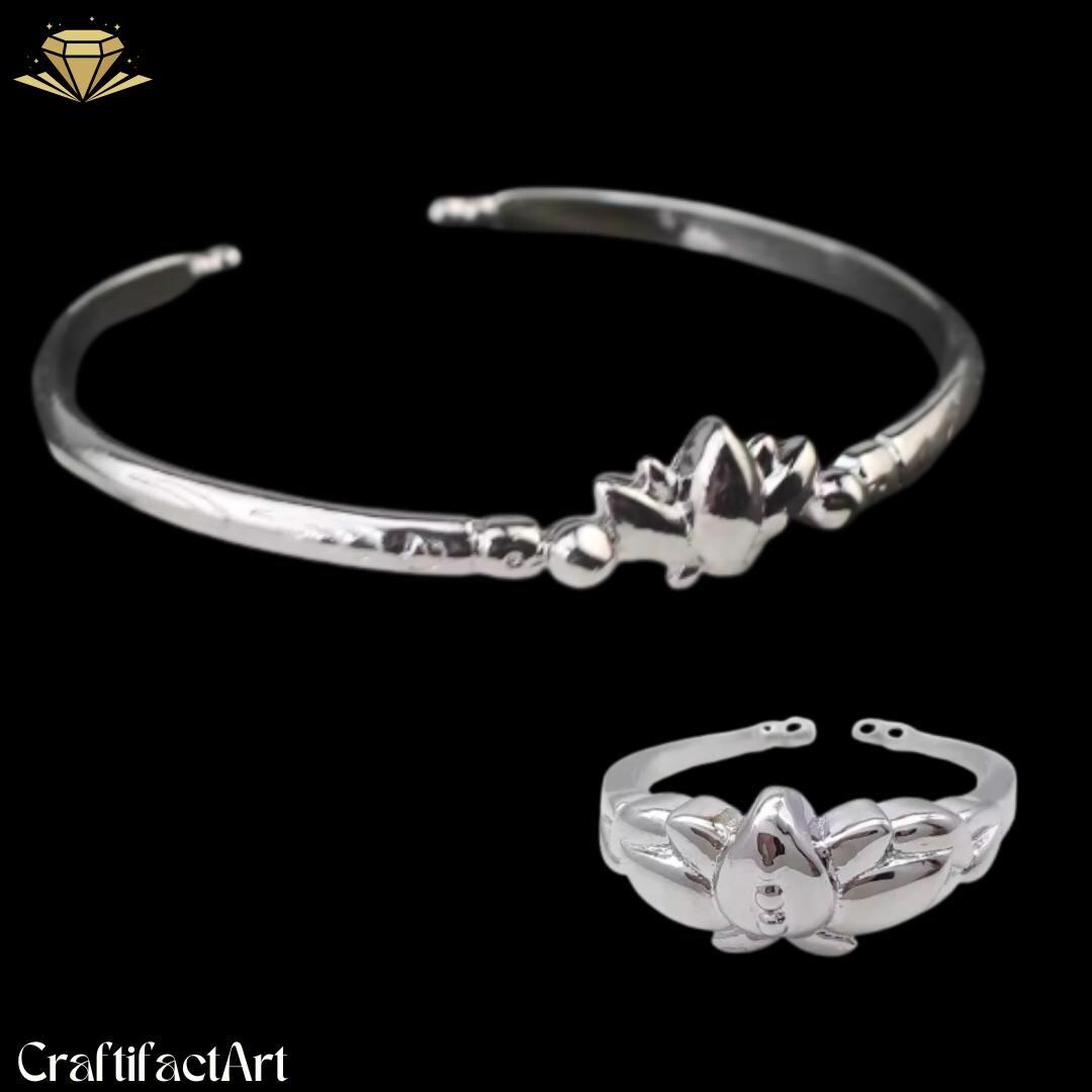 Frieren Ring & Bracelet, Sterling Silver Adjustable Rings, Rings for ...