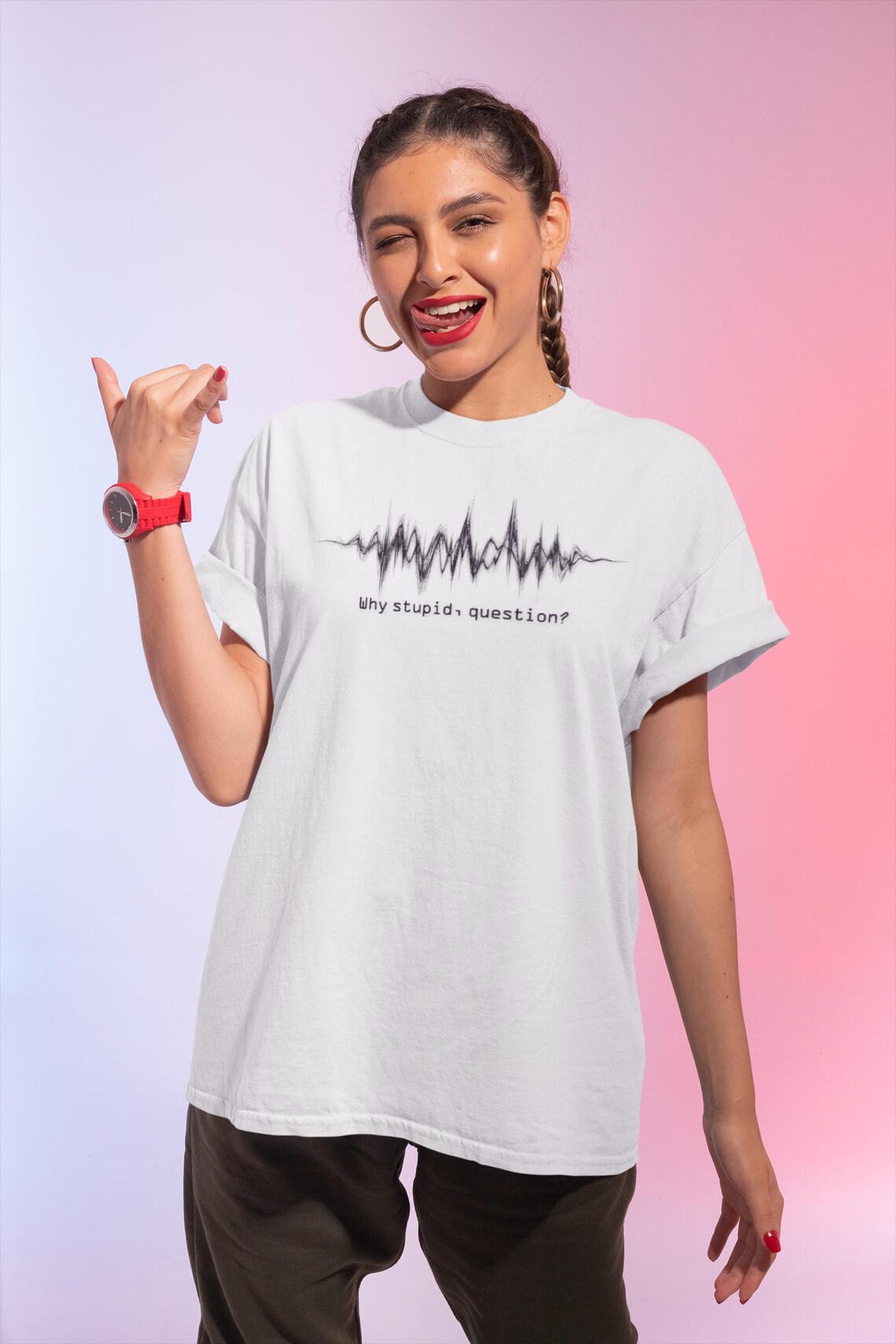 Project Hail Mary Why Stupid Question Rocky Sound Wave Gift for Book ...