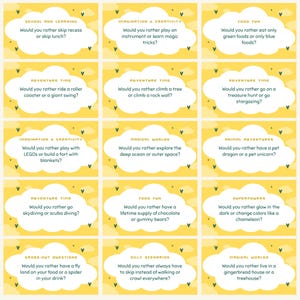 100 Would You Rather Questions for Kids | Printable Fun Family Game ...