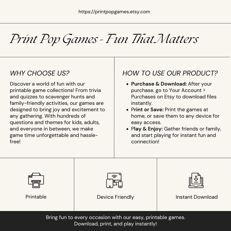 Printable Charades Cards: 200 Fun Prompts for Family Game Night (PDF ...