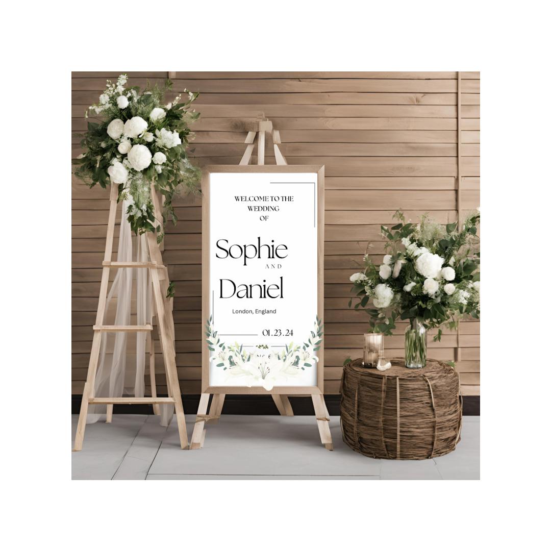 Wedding Stationary, Welcome Sign, Wedding Signs, Wedding Invitations ...