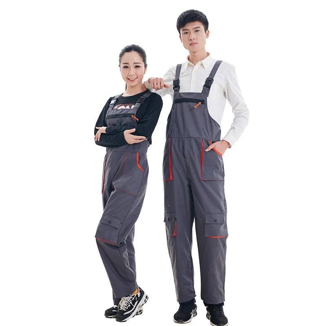 New 2025 Work Overall Uniform Men Women Working Coveralls Welding Suit ...