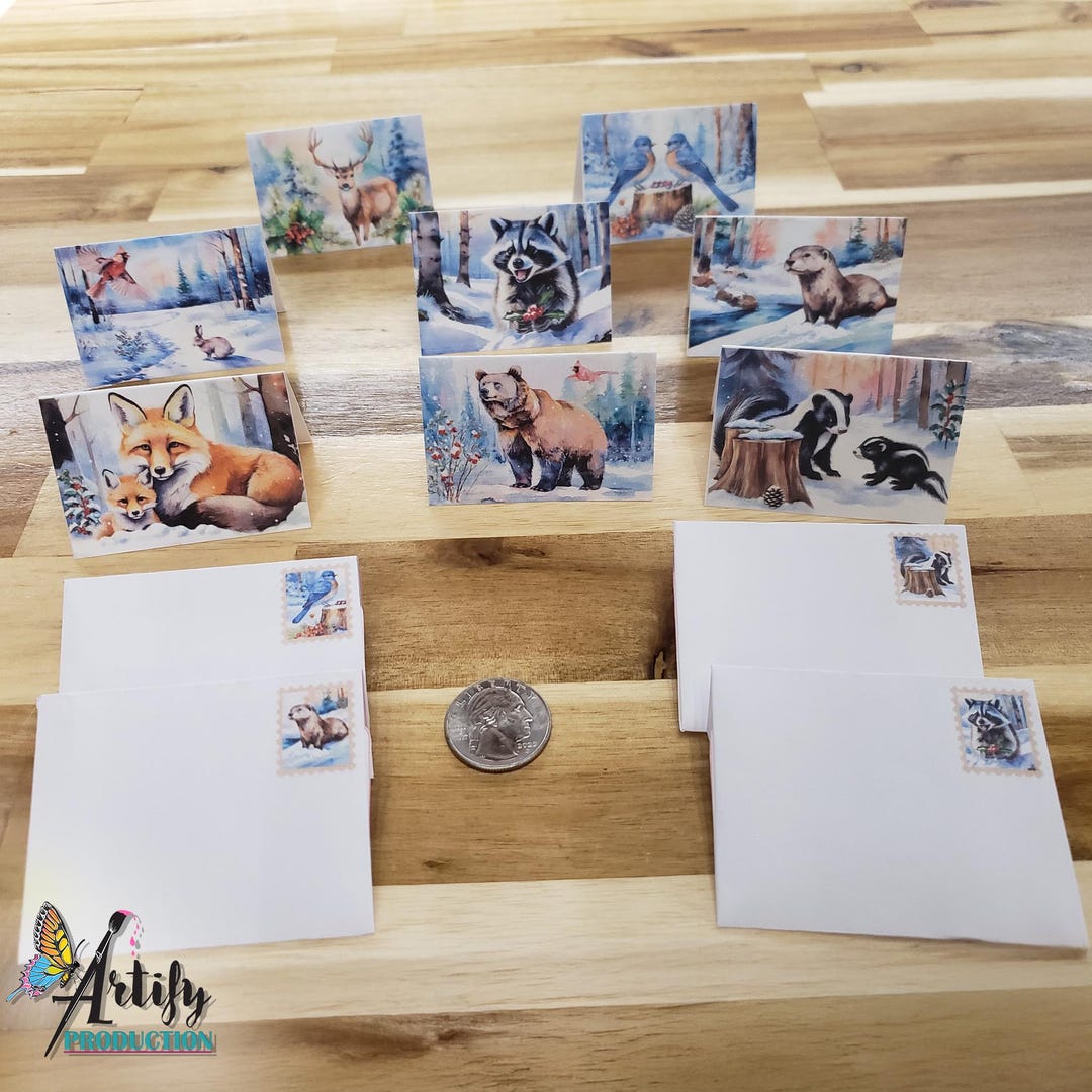 Mini Printable Card Printable Mini Card Printable Gift Tag Printable ...