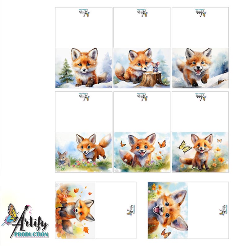 Mini Printable Card Printable Mini Card Printable Gift Tag Printable ...