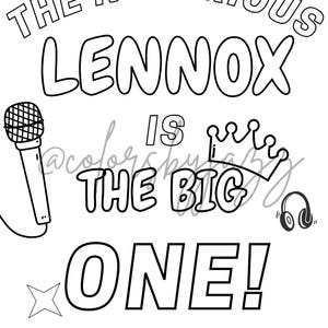 Notorious B.I.G. Themed Kids Coloring Book - Etsy