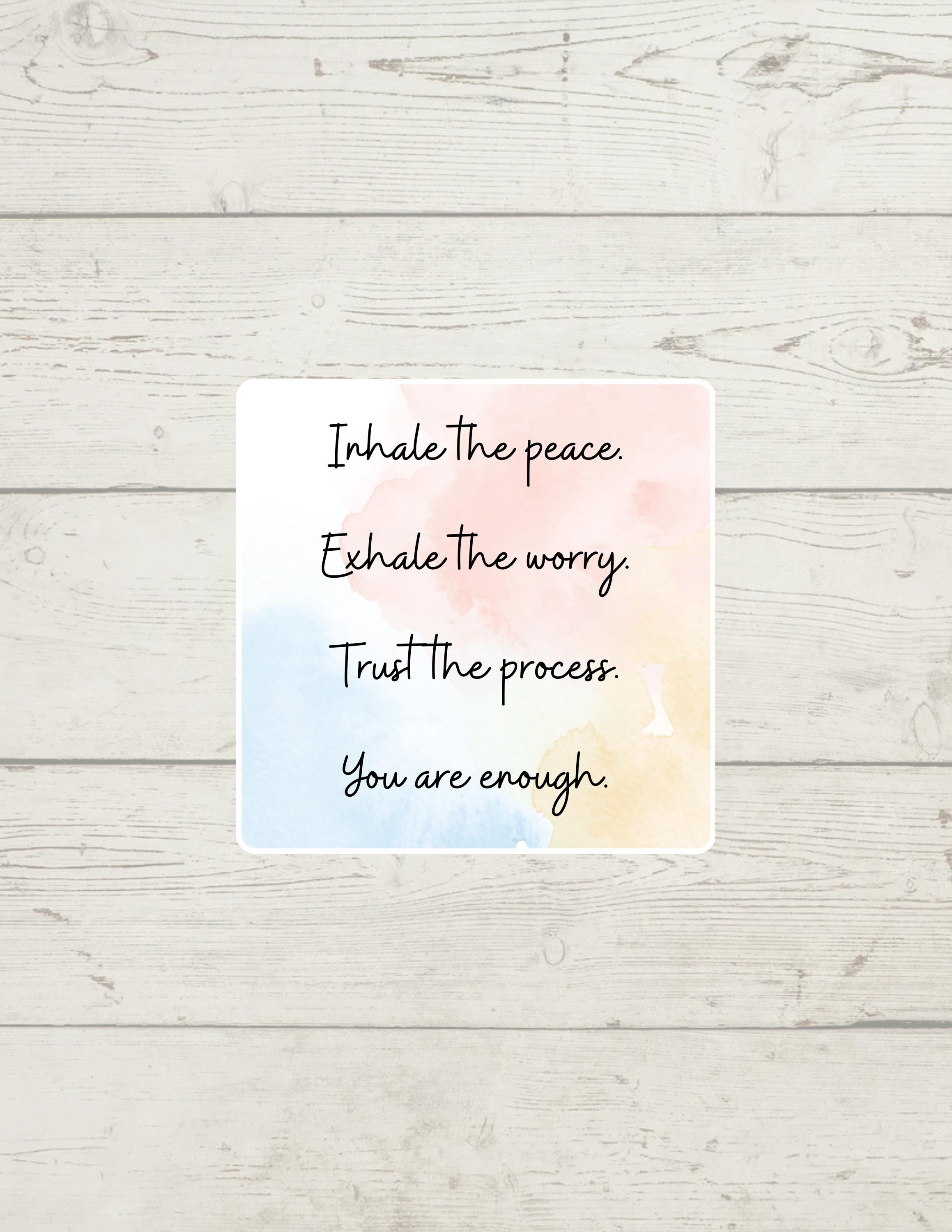 Healing Affirmation Sticker Pack – Ground, Strengthen & Trust ...