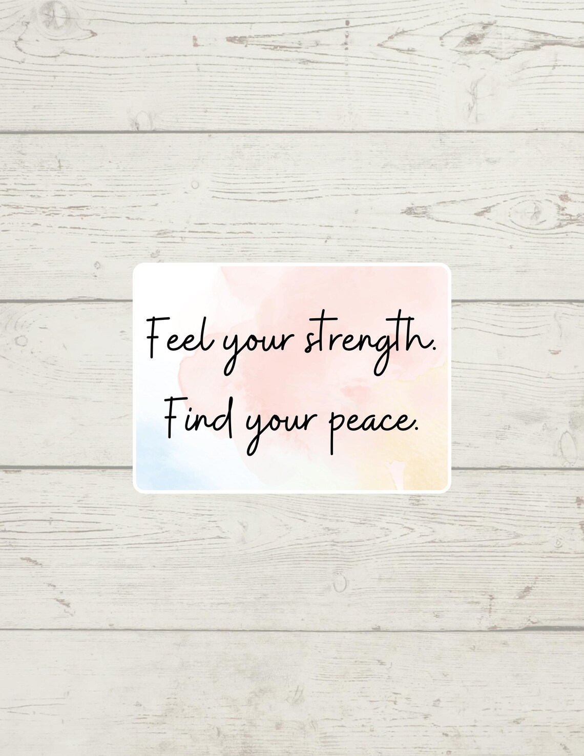 Healing Affirmation Sticker Pack – Ground, Strengthen & Trust ...