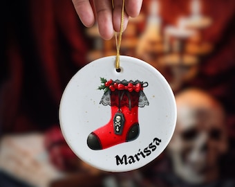 Merry Bleghsmas Ornament Goth Christmas Decor Deathcore Xmas Gift ...