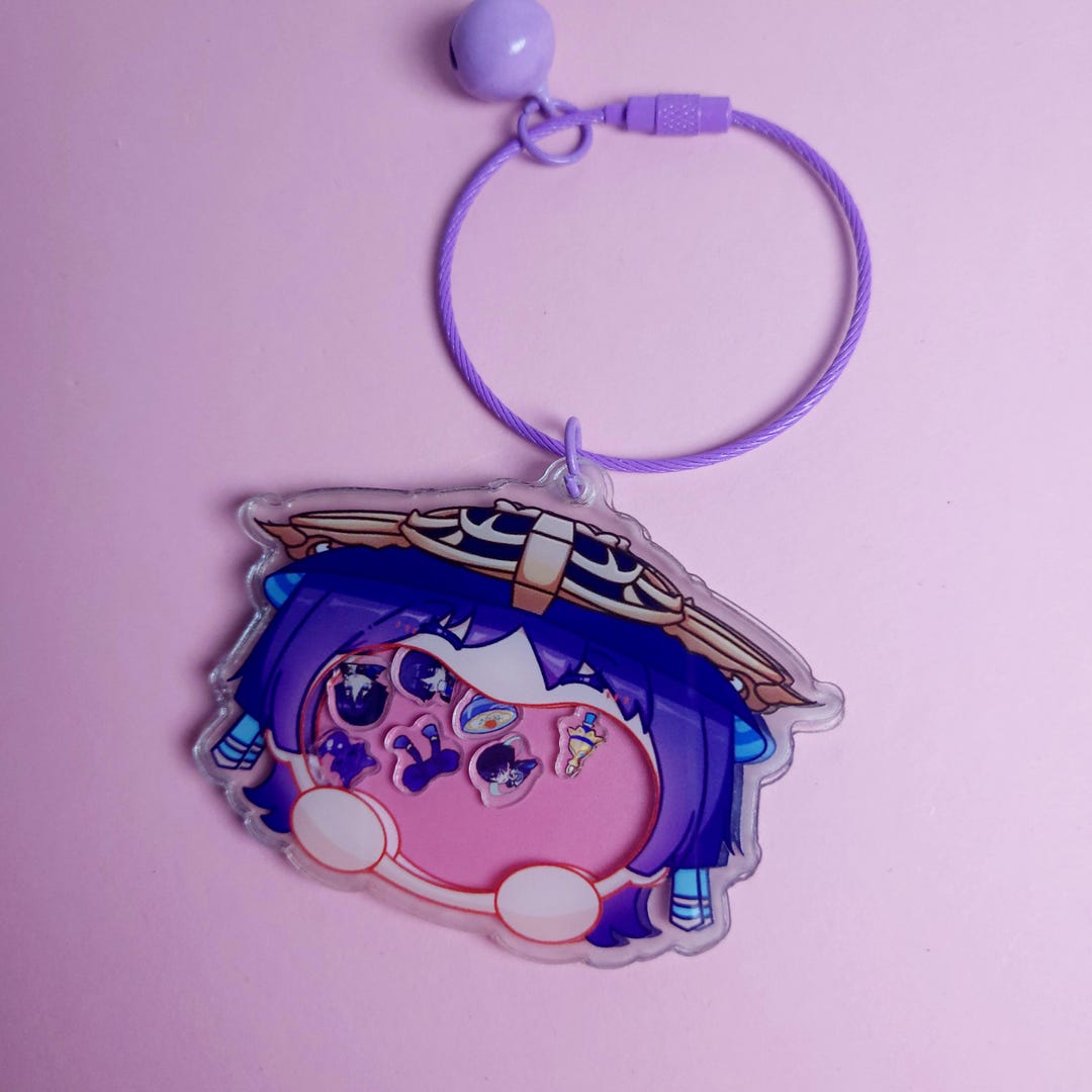 PRE-ORDER Enchanting Genshin, Scaramouche Acrylic Keychain >~