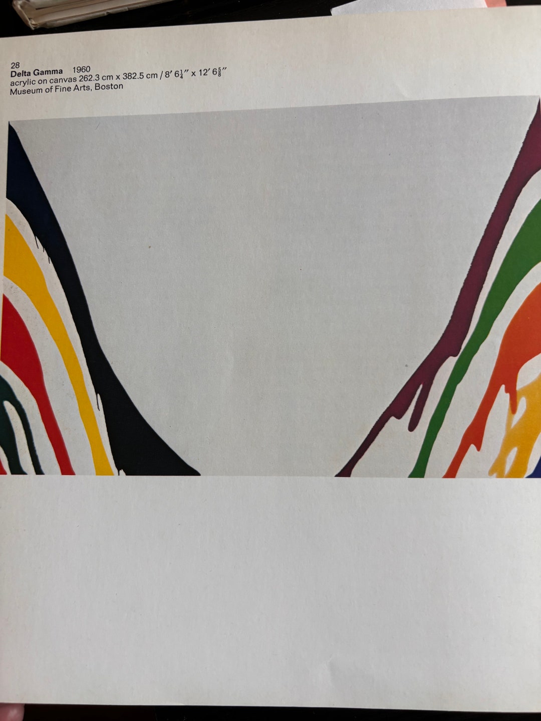 Morris Louis | Delta Gamma 1961 | Published Lithograph | Color Field ...