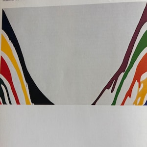 Morris Louis | Delta Gamma 1961 | Published Lithograph | Color Field ...