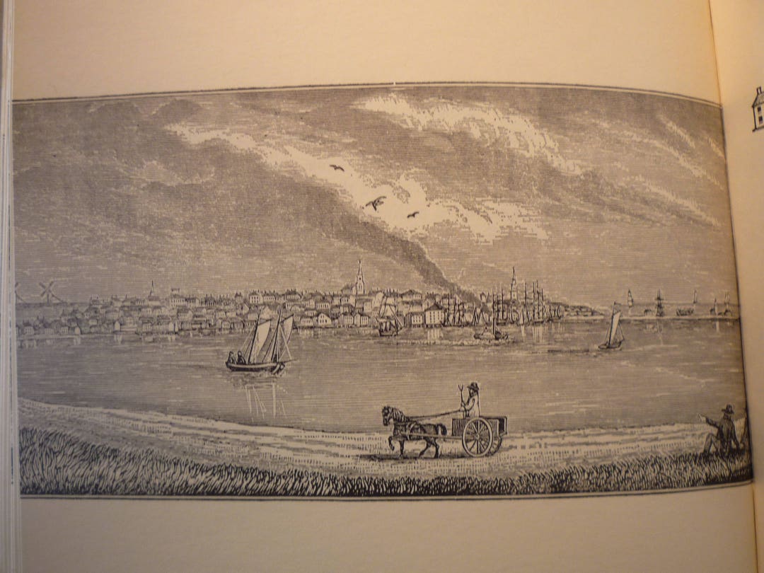 Nantucket Massachusetts Town History - New England Island View of ...