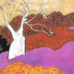 Milton Avery Autumn in the Woods Extra Large Poster Abstract ...