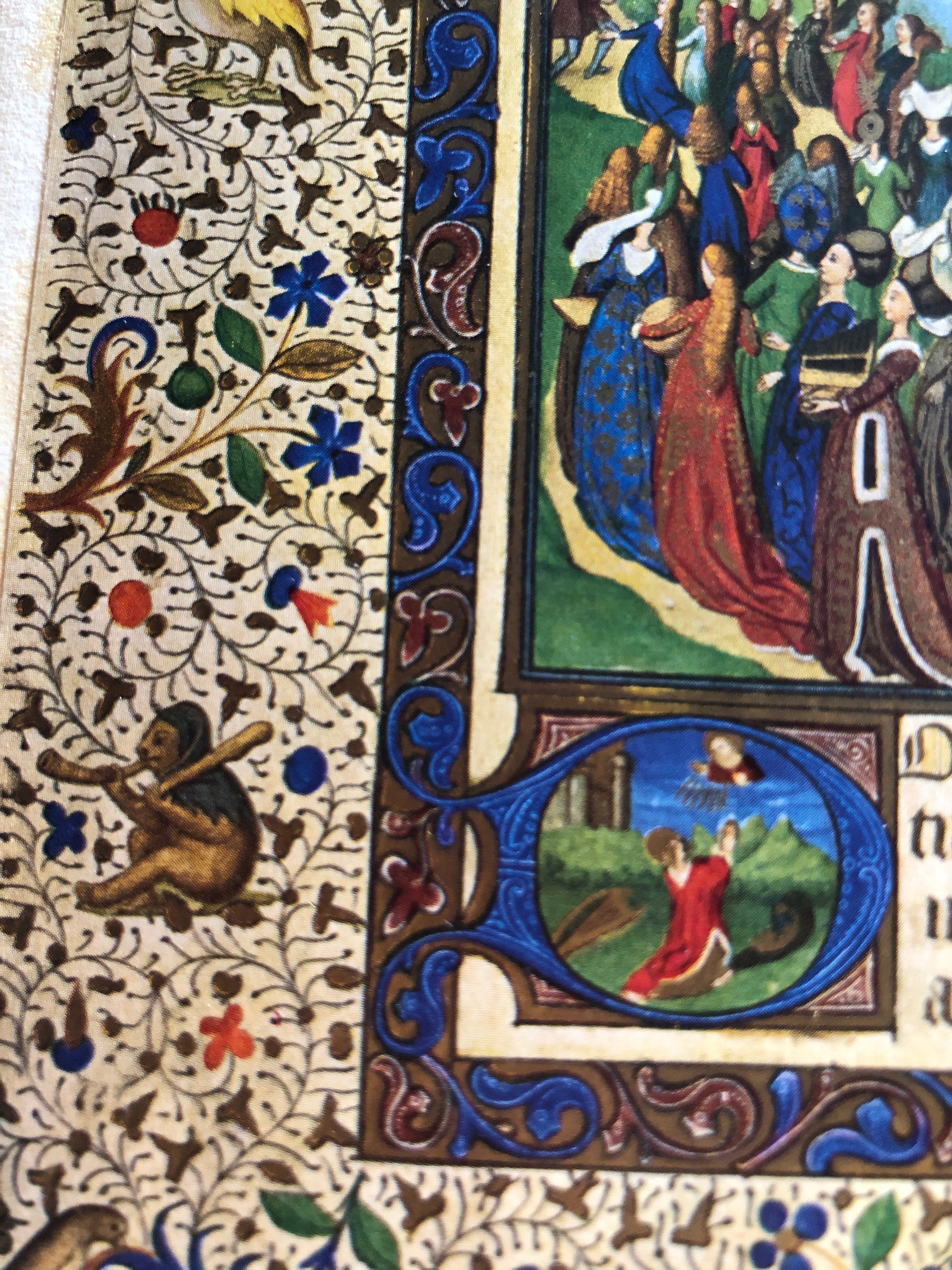 Women of Israel | 15th Century Illuminated Manuscript Page | Published ...