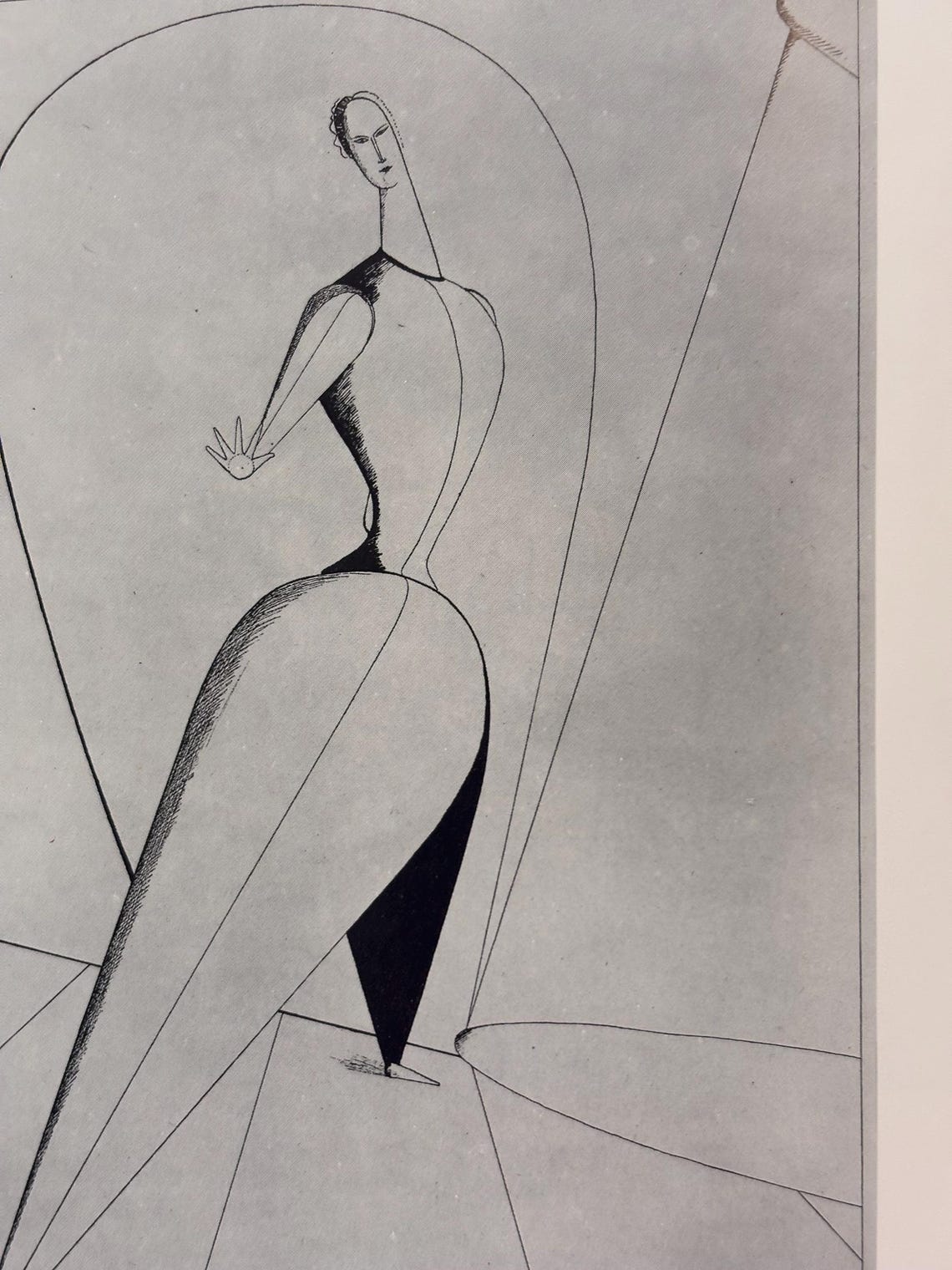 Oskar Schlemmer | Dancer | Original Published Lithograph | Signed in ...