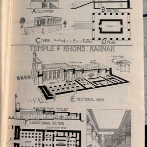 Mammisi Temple of Elephantine Egypt Published Lithograph World ...