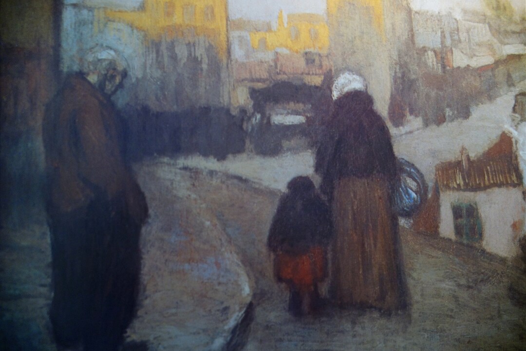 Picasso Street Scene Paris From 1900 Vintage Poster 1980 Edition Print ...