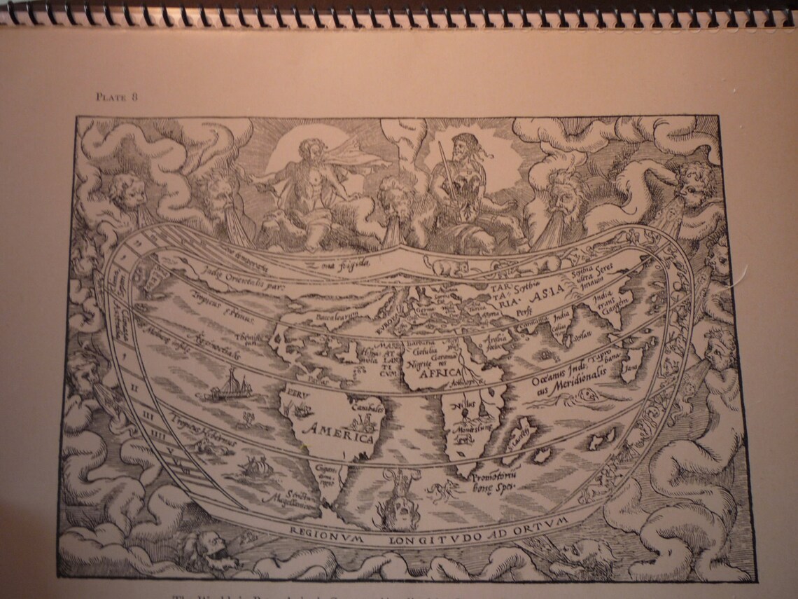 Map Coloring Book Color Me Maps From 16th Century Old and - Etsy