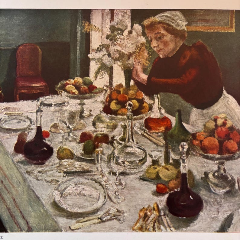 Matisse, La Desserte | Impressionist Vintage Published Lithograph ...
