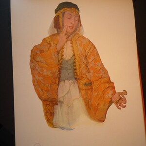 Sarah S Stilwell Bluebeard's Wife 1908 Original Published Color ...